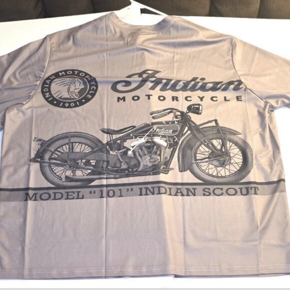 Shirts | Indian Motorcycle Model 11 Indian Scout Mens Rare 7x Yes 7x ...